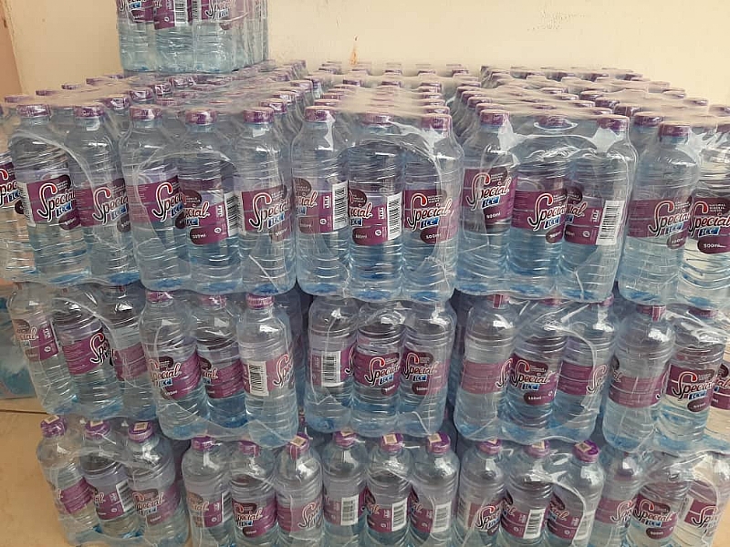 Special Ice Company Ltd Donate Bottled Water To Black Satellites ...