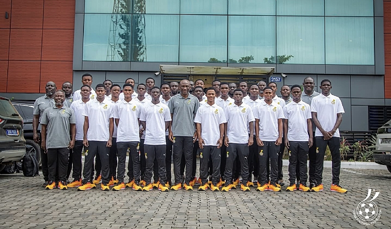 Black Starlets arrive in Ivory Coast for 2025 WAFU B U-17 Championship