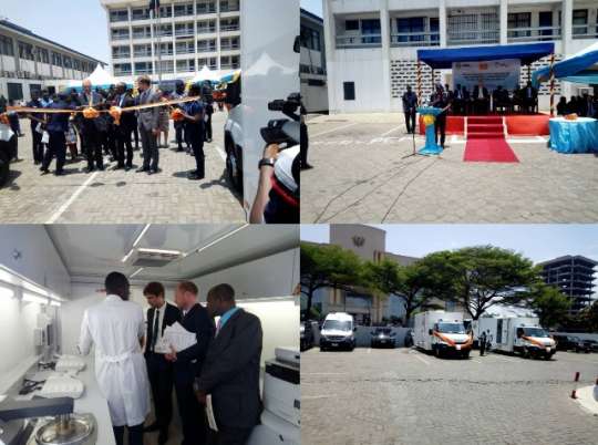 Customs takes delivery of two Mobile Laboratory Vans