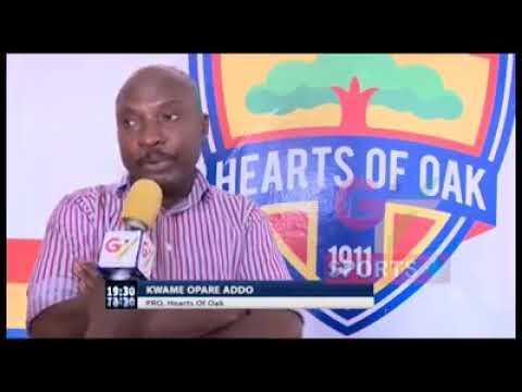Opare Addo urges Hearts fans to Support Board for Success