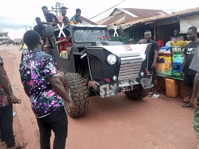 E/R: Asesewa welder builds car in seven months