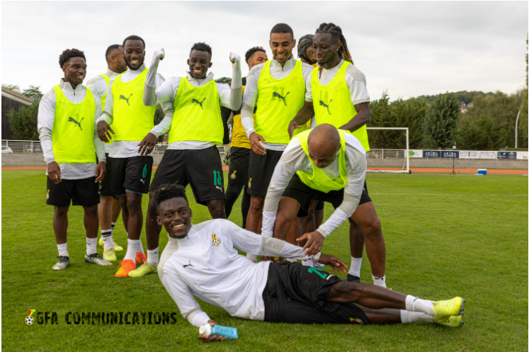 Richard Ofori, Afena Gyan train with Black Stars squad ahead of Brazil ...