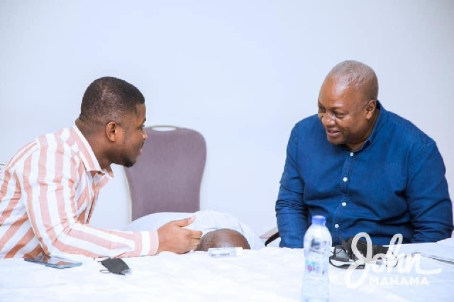 Number 8 on the ballot signifies that God has ordained Mahama to serve ...