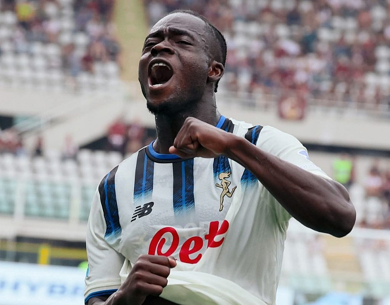 Ghana winger Kamaldeen Sulemana scores as Atalanta hammer Torino