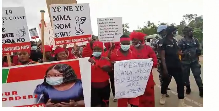 Jomoro MP Joins “Open our Border” protestors, says closure killing more ...