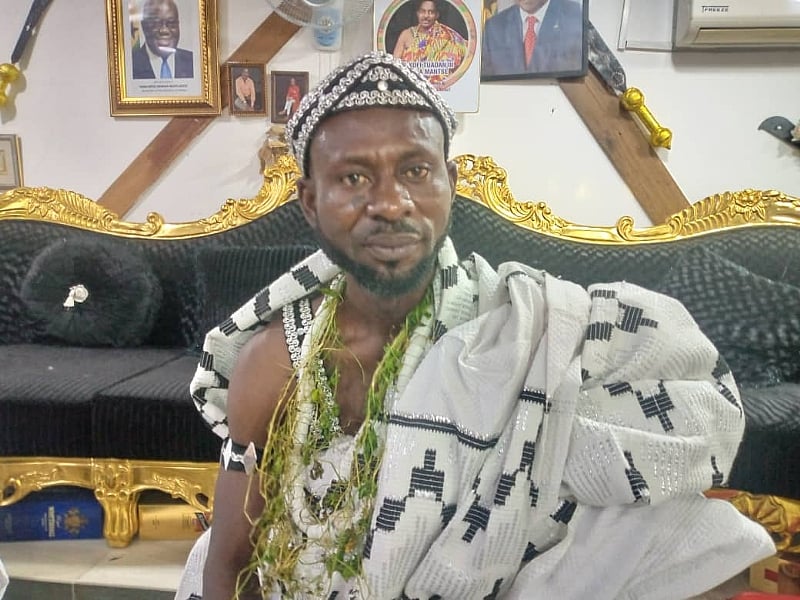 Journalist installed as Akan Youth Chief