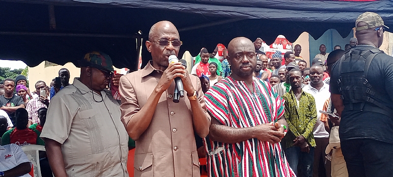 E/R: Asiedu Nketia pledges support for Savior Church Community