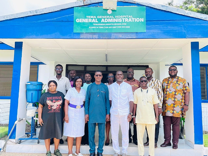 Tema East MP engages management of Tema General Hospital