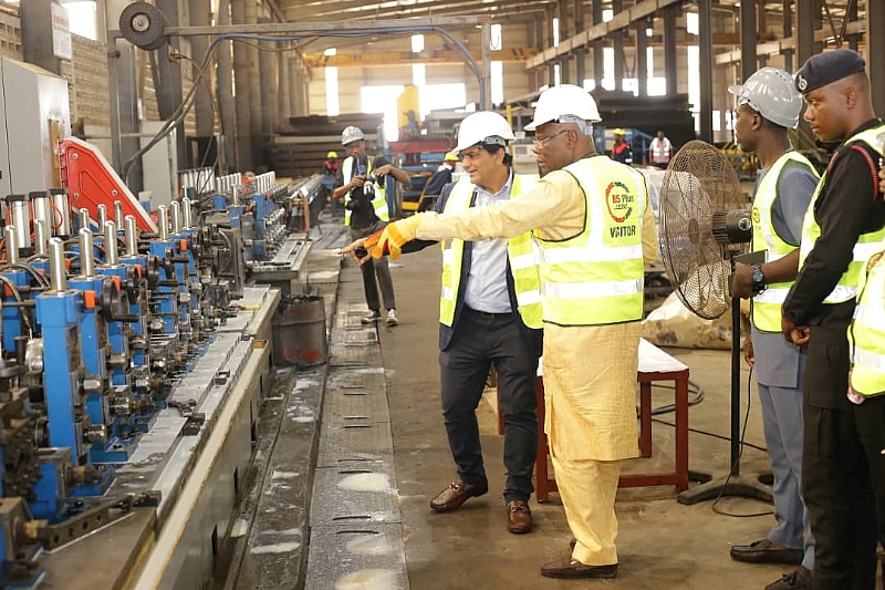 Trade Minister pays working visit to B5 Plus Limited