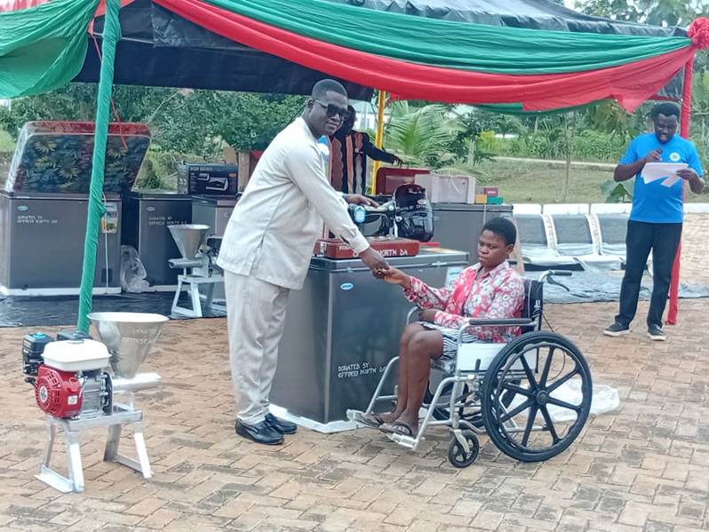 Offinso North Assembly supports 75 Persons with Disabilities with ...