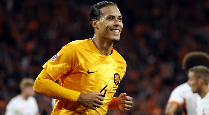 Van Dijk scores as Dutch reach Nations League finals