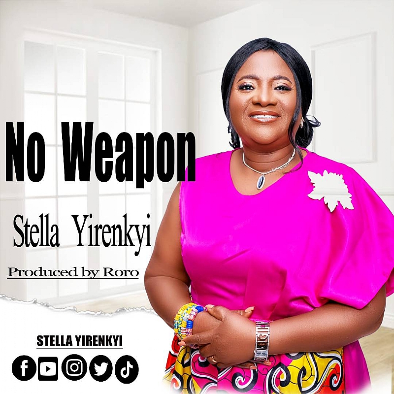 Stella Yirenkyi releases empowering new song 'No Weapon' produced by Roro