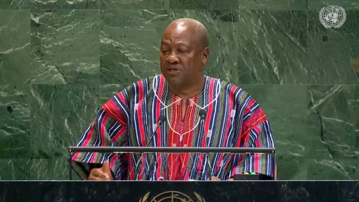[Full text] President Mahama addresses 80th UNGA