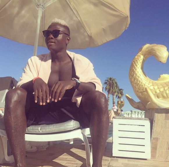 Footballer Samuel Inkoom Goes Blonde In New Hair