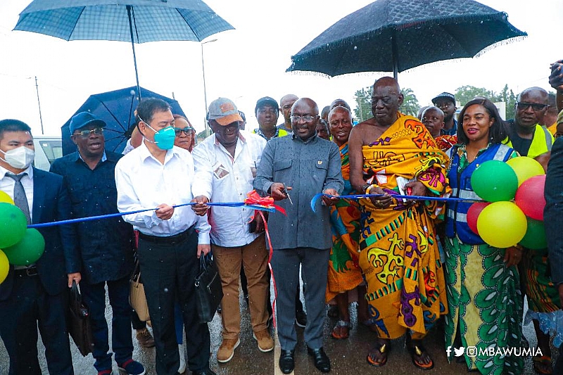 Bawumia commissions SinoHydro Cape Coast Inner City Roads