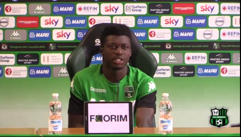 Alfred Duncan Excited With Consistent Display For US Sassuolo