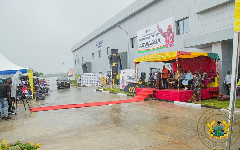 IDIF: Akufo-Addo commissions Cylinder Manufacturing Company at Bereku