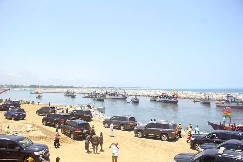Elmina Fishing Port 90.5% complete