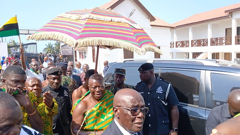 Oguaamanhen welcomes Otumfuo at Emintsimadze