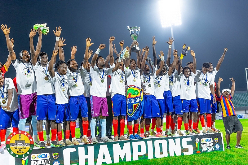 Hearts of Oak clinch 2025 Democracy Cup with narrow win over Great Olympics