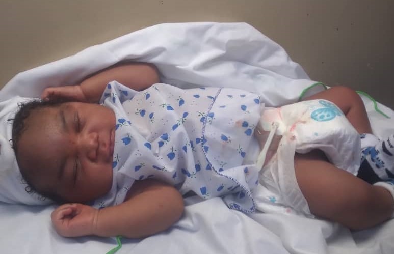 Amasaman: Baby boy wrapped in cloth dumped