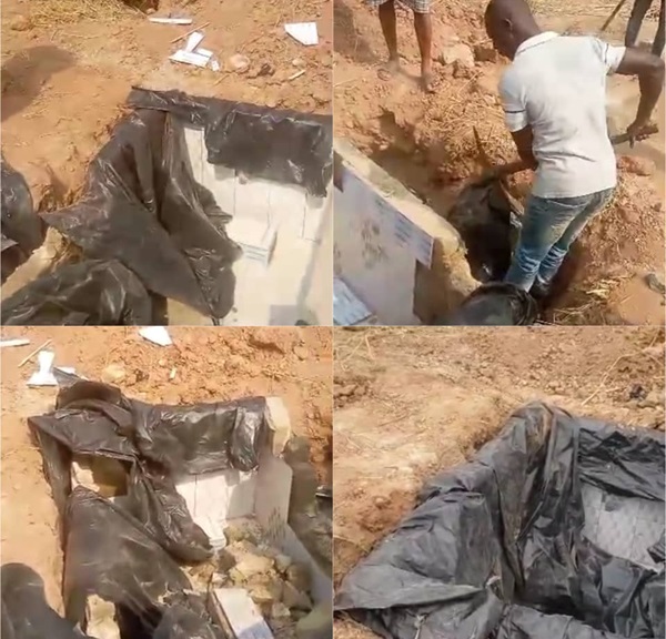 Kumasi: Residents stop family from burying corpse near river in Santasi