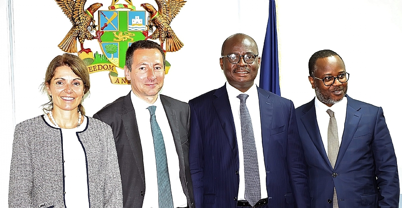 IMF new Mission Chief meets Bank of Ghana Governor