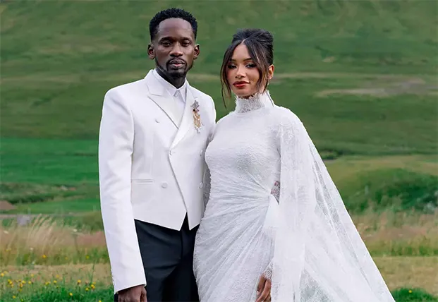 Mr Eazi and Temi Otedola share stunning wedding photos