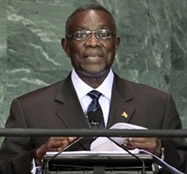 PRESIDENT JOHN EVANS ATTA MILLS SPEECH DELIVERED AT THE 66TH GENERAL ...