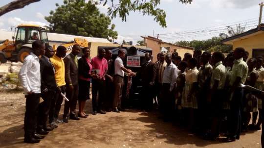 Akuse Methodist old students donate to Alma mater