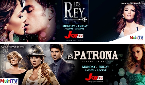 Joy TV to start new telenovelas: 'Los Rey' and 'La Patrona'