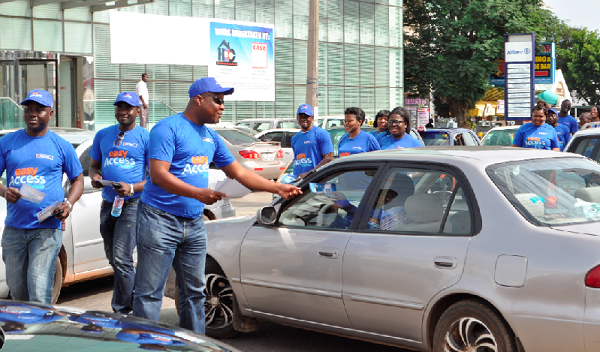 Access Bank staff embarks on savings walk
