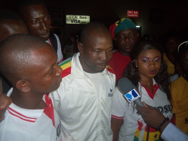 PHOTOS: Adamu arrives to hero’s welcome