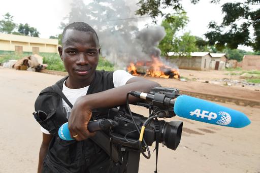 AFPTV journalist wins award for C.Africa conflict footage