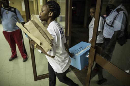 Botswana ruling party leads in early election results