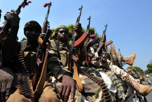 C. Africa rebels head for talks, say president must go