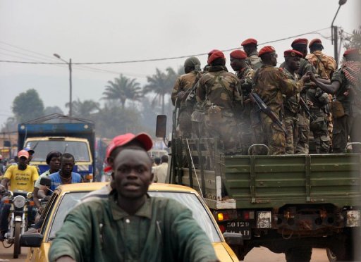 Central African rebels arrive in Gabon for peace talks