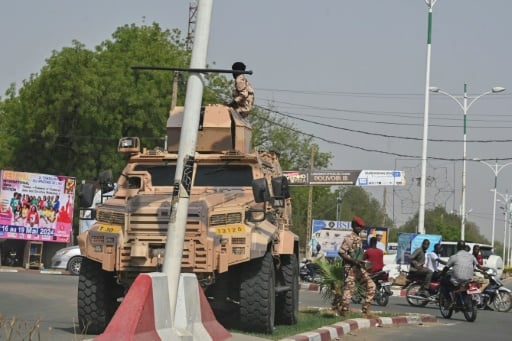 Chad troops out in force after junta chief elected president