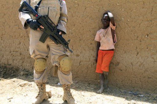 Darfur desert sands bear witness to a troubled region