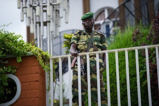 DR Congo police in Goma ahead of rebel pullout