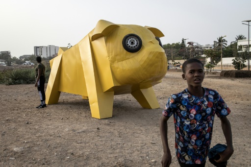 Senegal festival brings contemporary African art to the streets