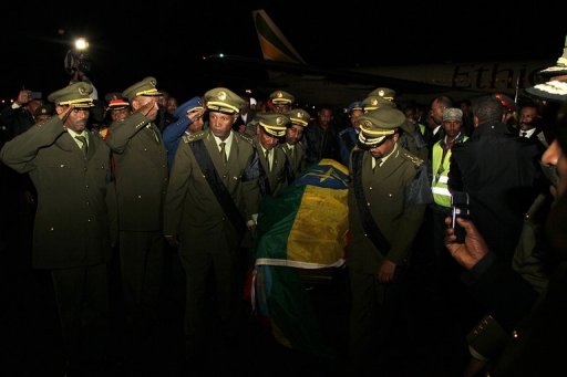 Ethiopia's late leader Meles returns home