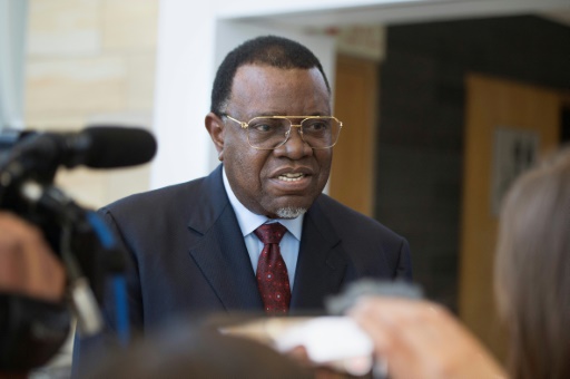 Namibia's president secures second term, support drops