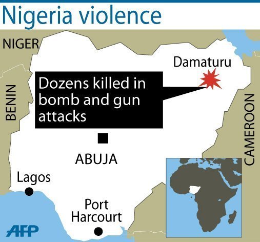 Islamists claim attack that killed 63 in Nigeria