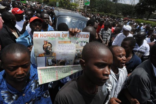 Kenya holds state funeral for Nobel laureate Maathai Kenya holds state funeral for Nobel laureate Maathai