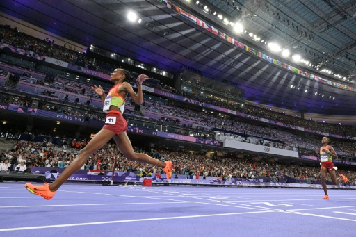 Kenya's 'smiling assassin' Chebet wins Olympic 5,000m gold