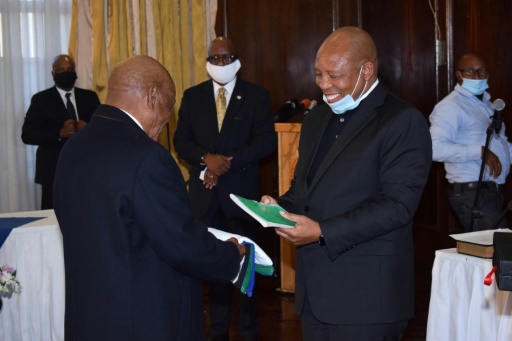 Lesotho's new PM sworn in after ex-leader accused of murder