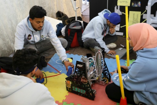 In troubled Libya, young robotics fans see hope in hi-tech
