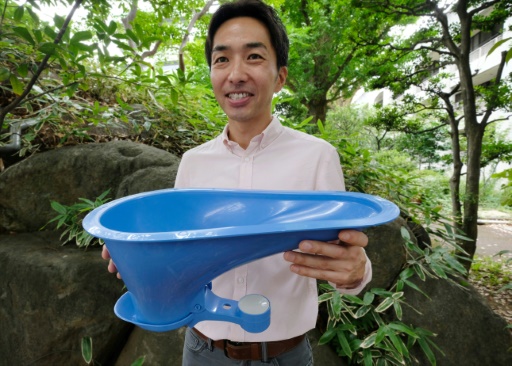 Japan, home of the high-tech loo, hopes basic toilet can save lives