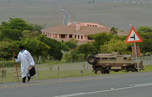 Mandela village under lockdown ahead of burial